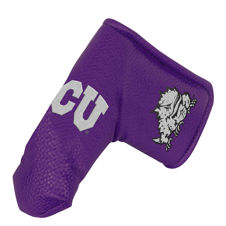 Team Effort Texas Christian Horned Frogs Blade Putter Cover Pga Tour