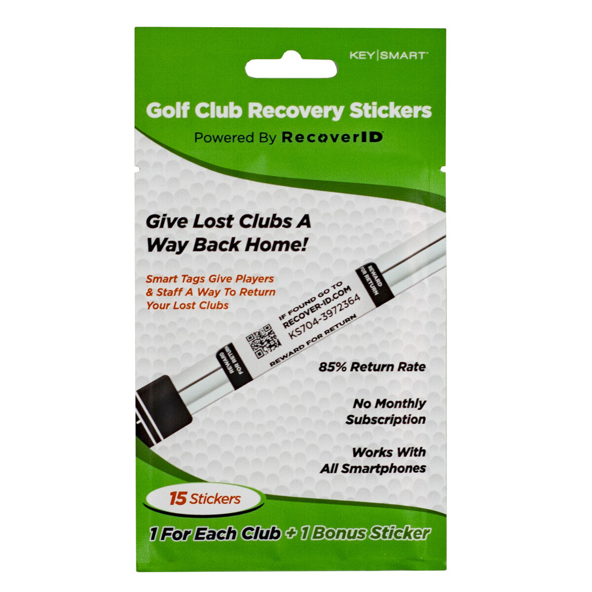 Recovery ID Stickers | PGA TOUR Superstore