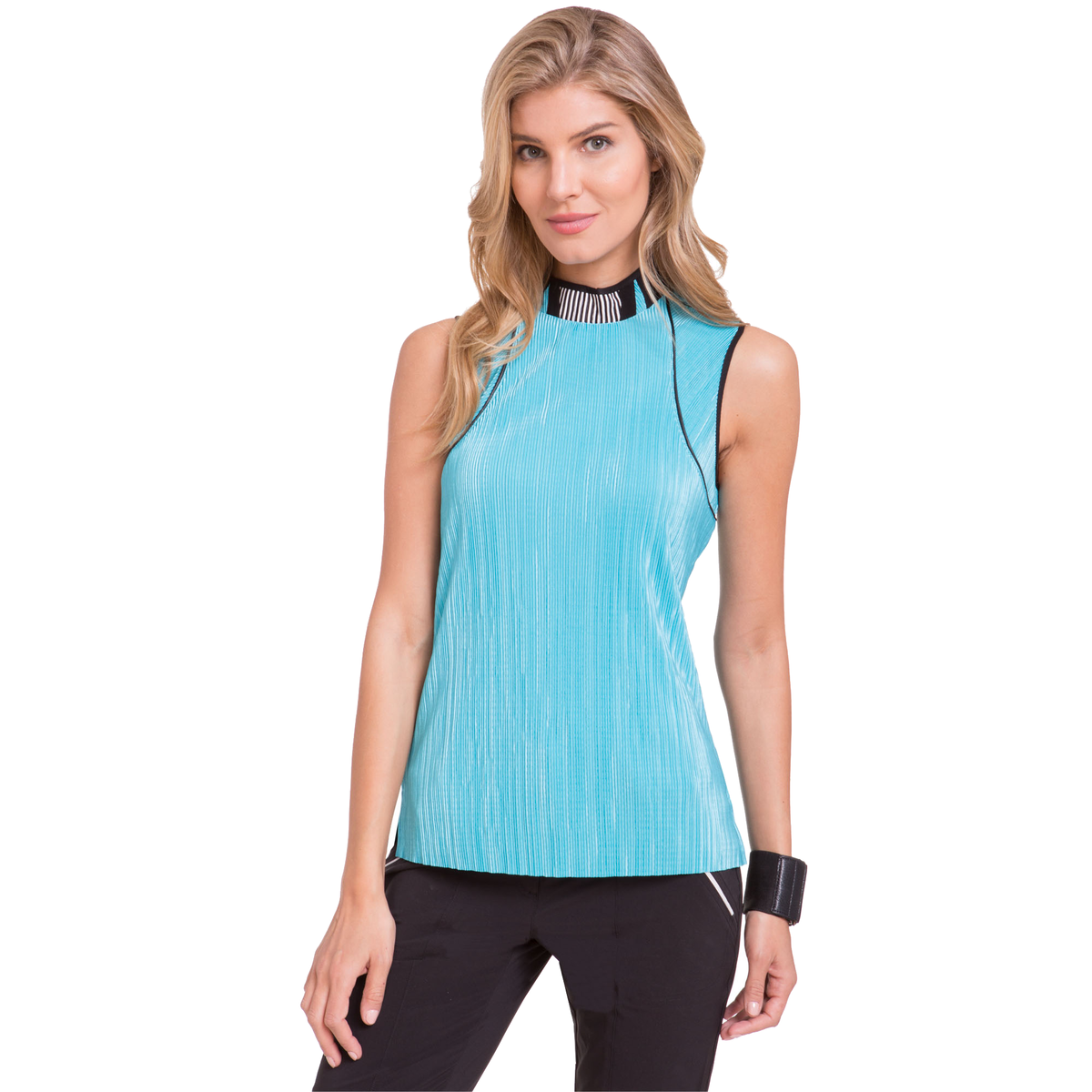 Jamie Sadock Sleeveless Solid Crunch Top Pga Tour Superstore