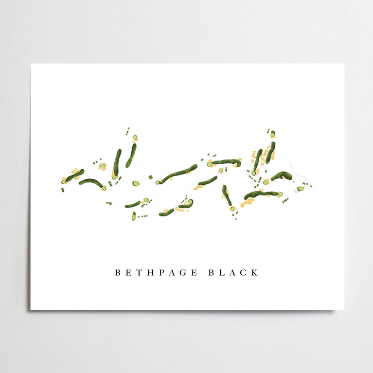 Claire W Bethpage - Black Course - Golf Course Map | PGA TOUR Superstore