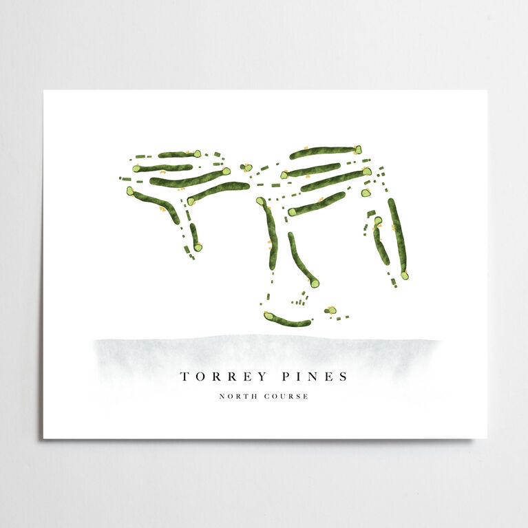 Claire W Torrey Pines - North Course - Golf Course Map | PGA TOUR ...