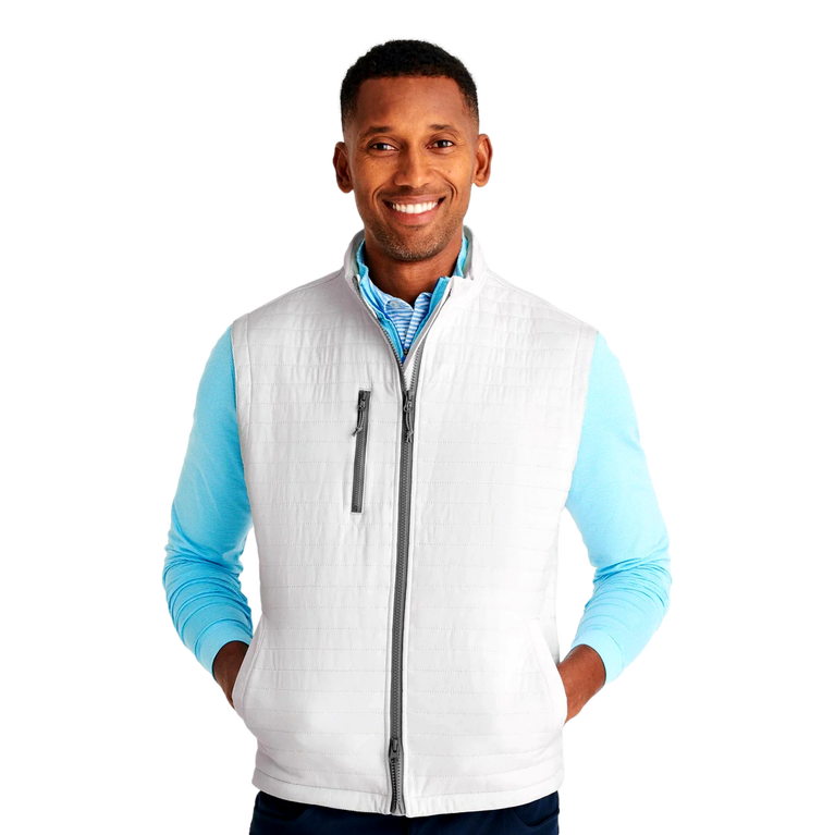Johnnie O Crosswind Quilted Performance Vest | PGA TOUR Superstore