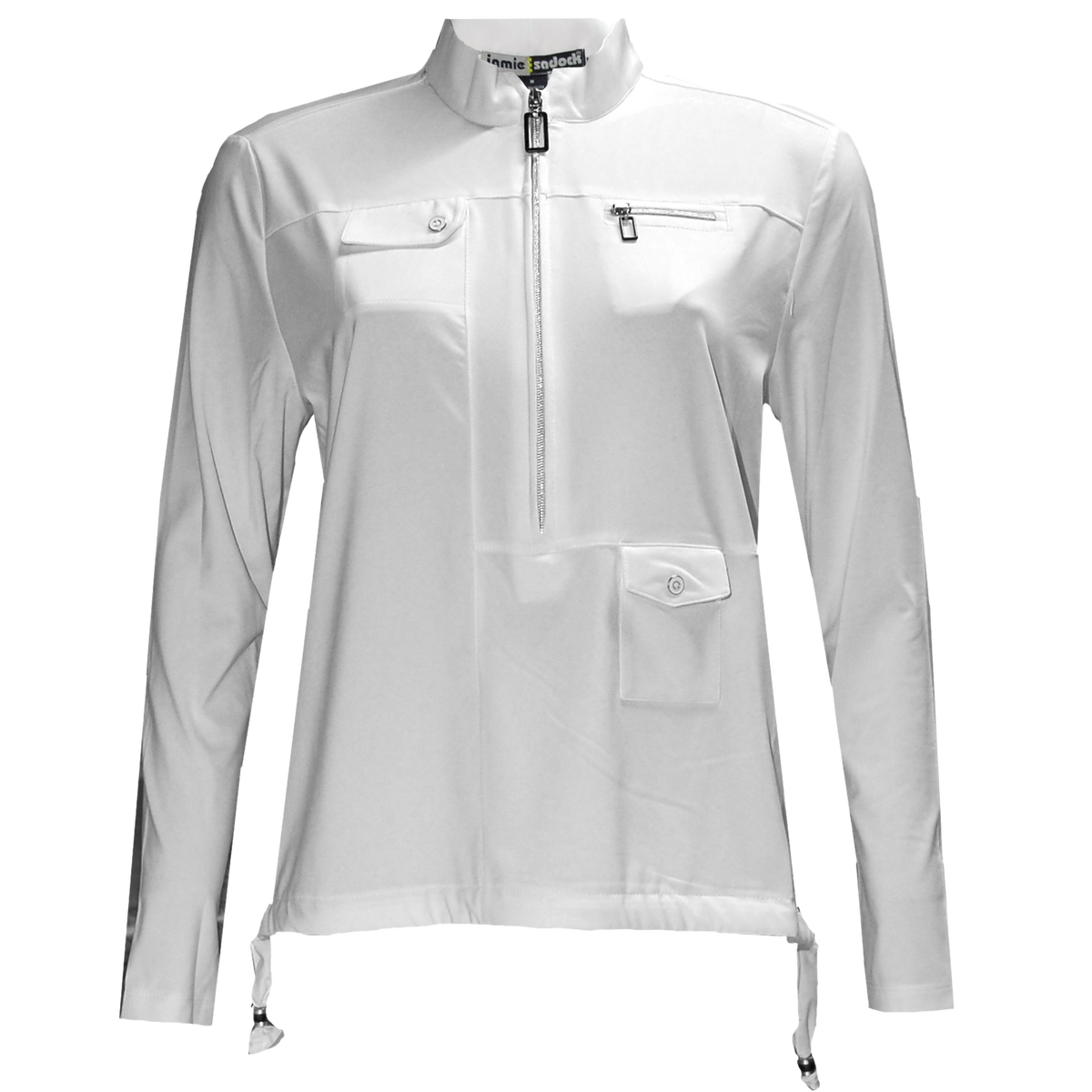 Jamie Sadock Cooltrex Solid Sunsense Quarter Zip Pull Over | PGA TOUR ...