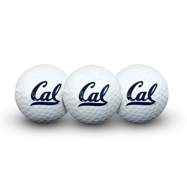 Team Effort Cal Berkeley Golden Bears Golf Ball 3-Pack | PGA TOUR ...