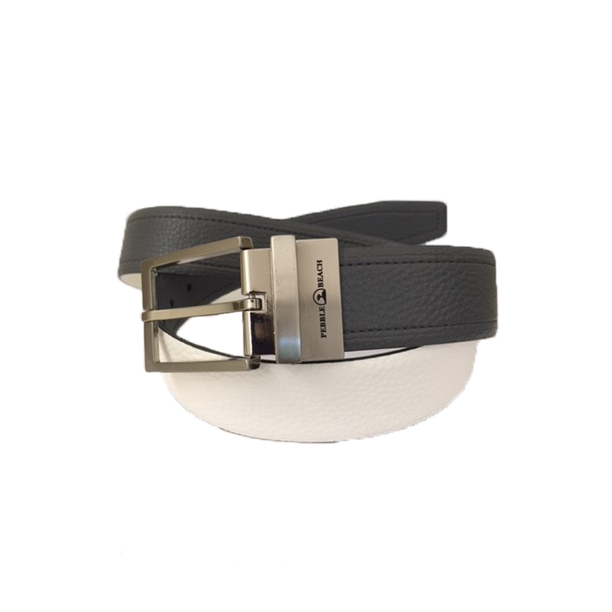 Pebble Beach Pebble Leather Reversible Belt Pga Tour Superstore