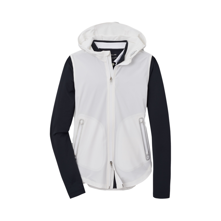 Peter Millar Jameson Flex Adapt Women's Full Zip Hooded Vest | PGA TOUR ...