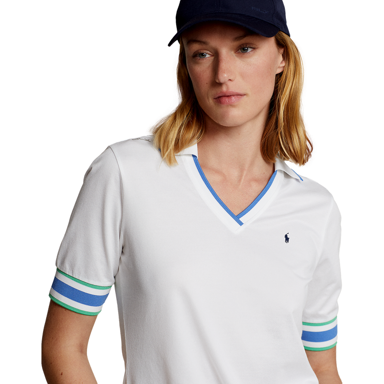 Rlx Golf Tour Pique Short Sleeve Cricket Polo Shirt Pga Tour Superstore