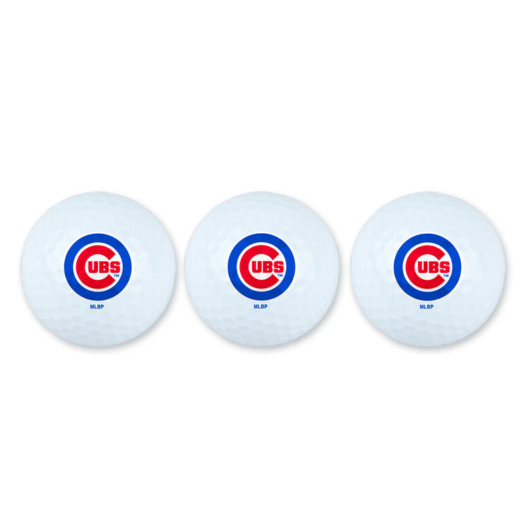 Team Effort Chicago Cubs Golf Ball 3 Pack | PGA TOUR Superstore