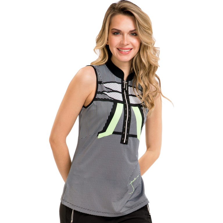 Jamie Sadock Starship Print Sleeveless Top Pga Tour Superstore