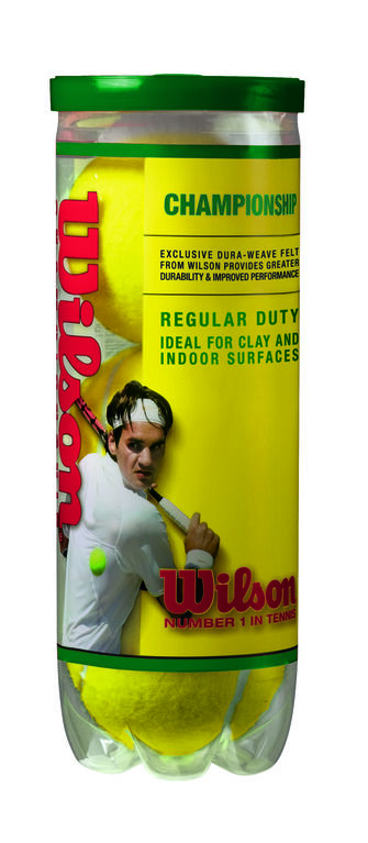 Championship Tennis Balls - Regular Duty by Wilson: Shop Wilson Tennis ...