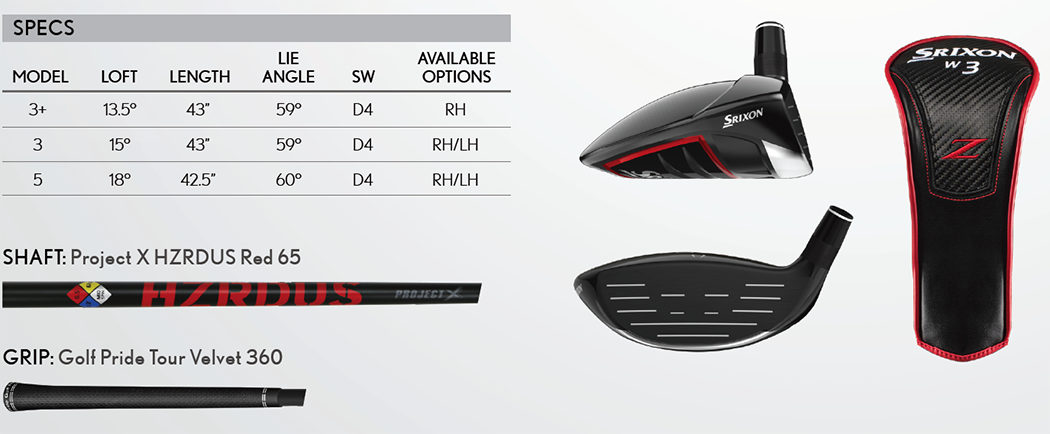 Srixon Z F85 Fairway Wood w/ Project X HXRDUS Red 65 Shaft | PGA TOUR ...